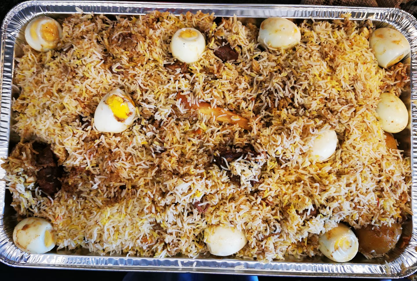 Beef Biryani (Quarter Tray) – Al-Aqsa Restaurent Bronx